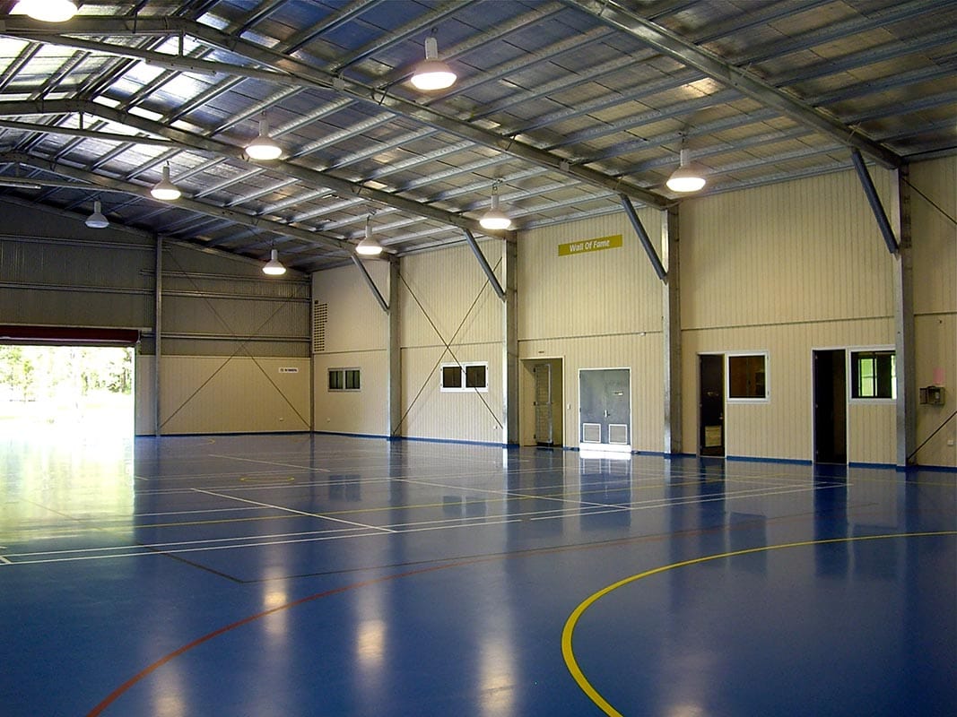 Indoor Basketball Court Shed